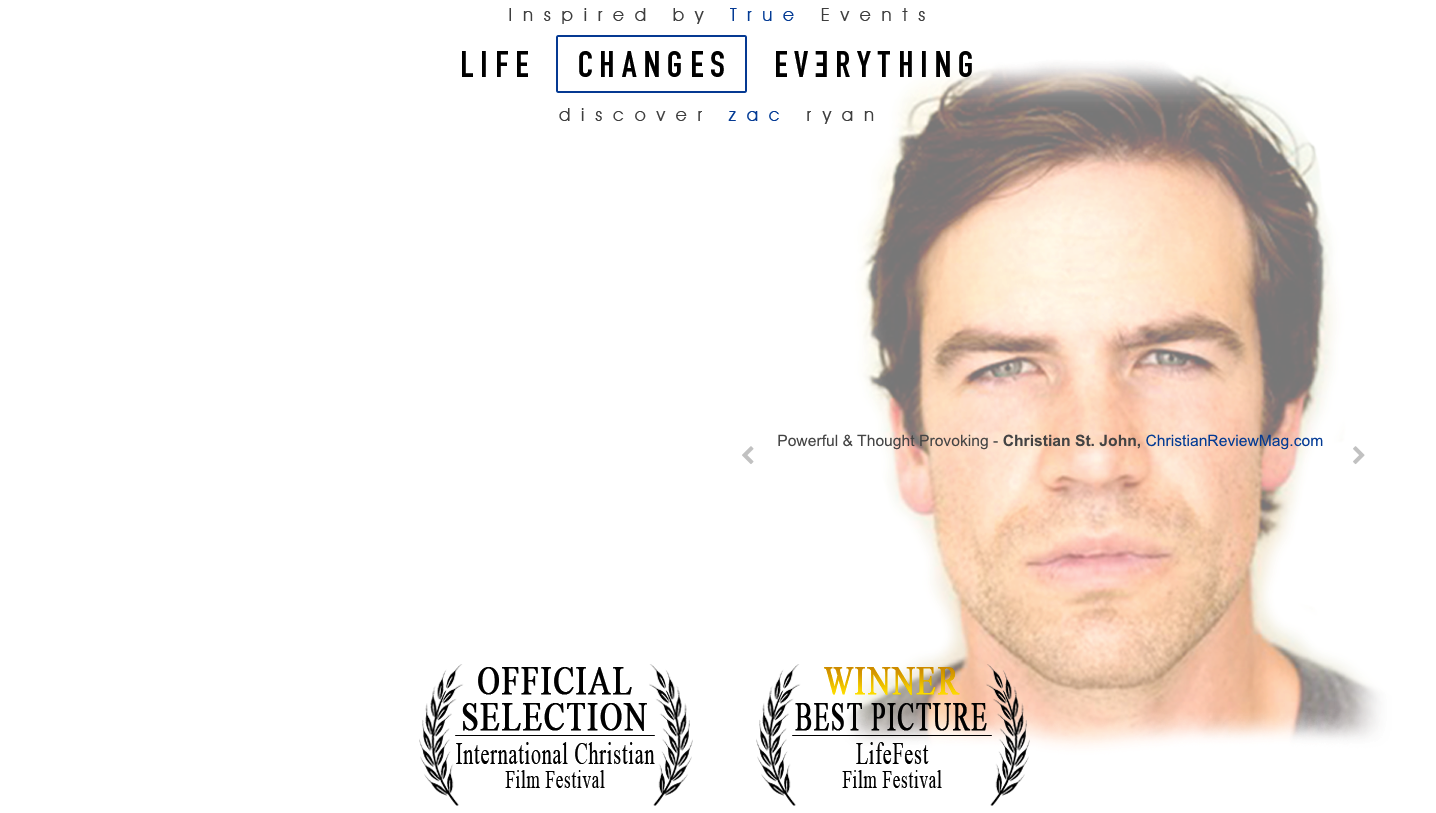 Life Changes Everything: Discover Zac Ryan
